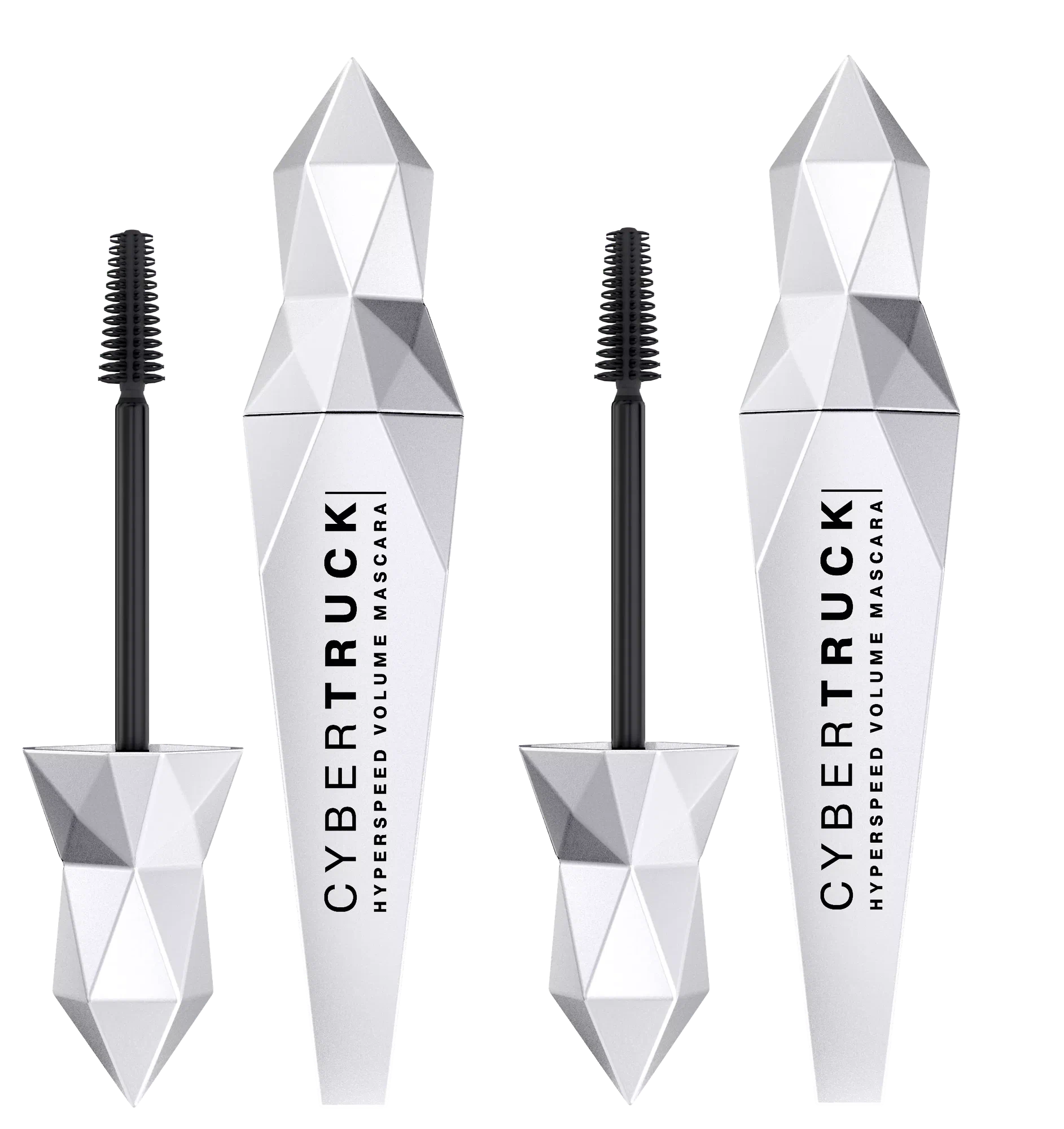 Тушь для ресниц Influence Beauty Cybertruck/Mascara тон/shade 01 2 шт