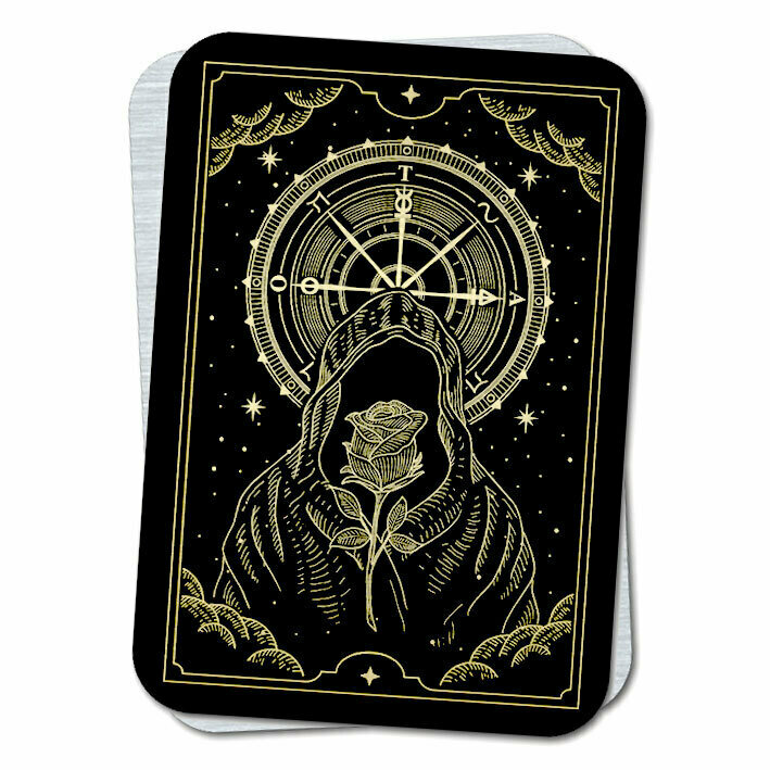 Магическая карта - Маг, оберег от сглаза и порчи, талисман удачи, подарки на новый год 2025