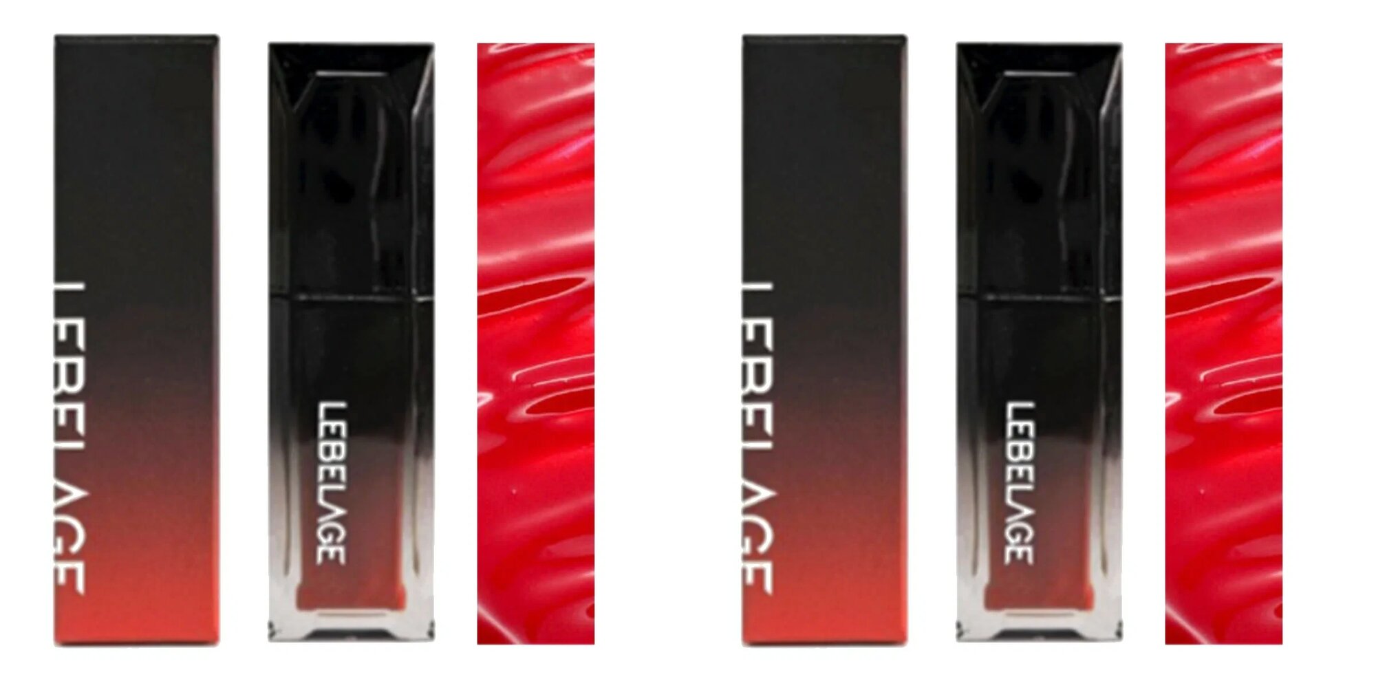 Тинт для губ Lebelage, Deep Kiss Fixing Lip Tint, тон №203, 1,4 гр, 2 шт