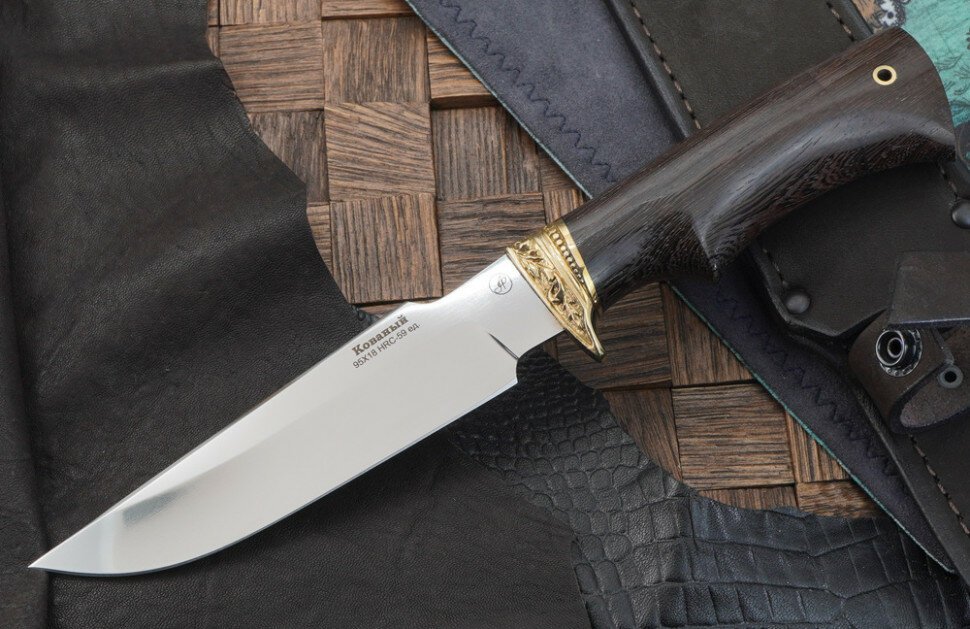 Нож Фурсач А. А. Ирбис, сталь кованая 95х18