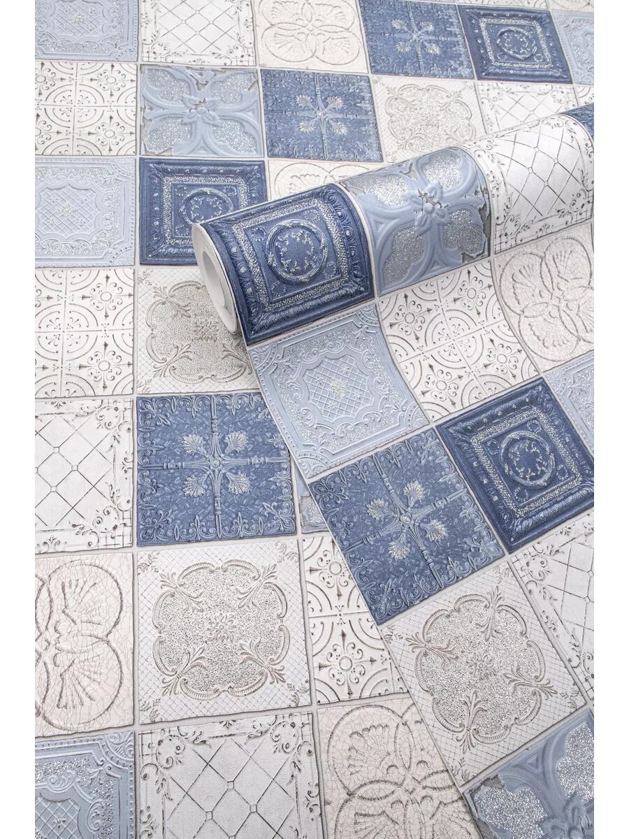 Обои Московская Обойная Фабрика "Порто", флизелиновые, виниловые, влагостойкие, 10 м