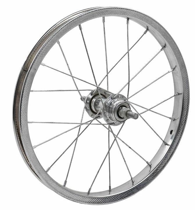 Обод 16" задний (хром) на гайках спорт