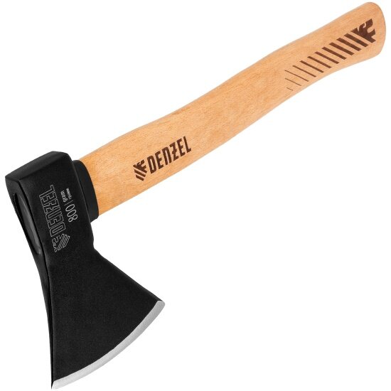 Denzel Топор, 800 г, кованый, буковое топорище, , 21633