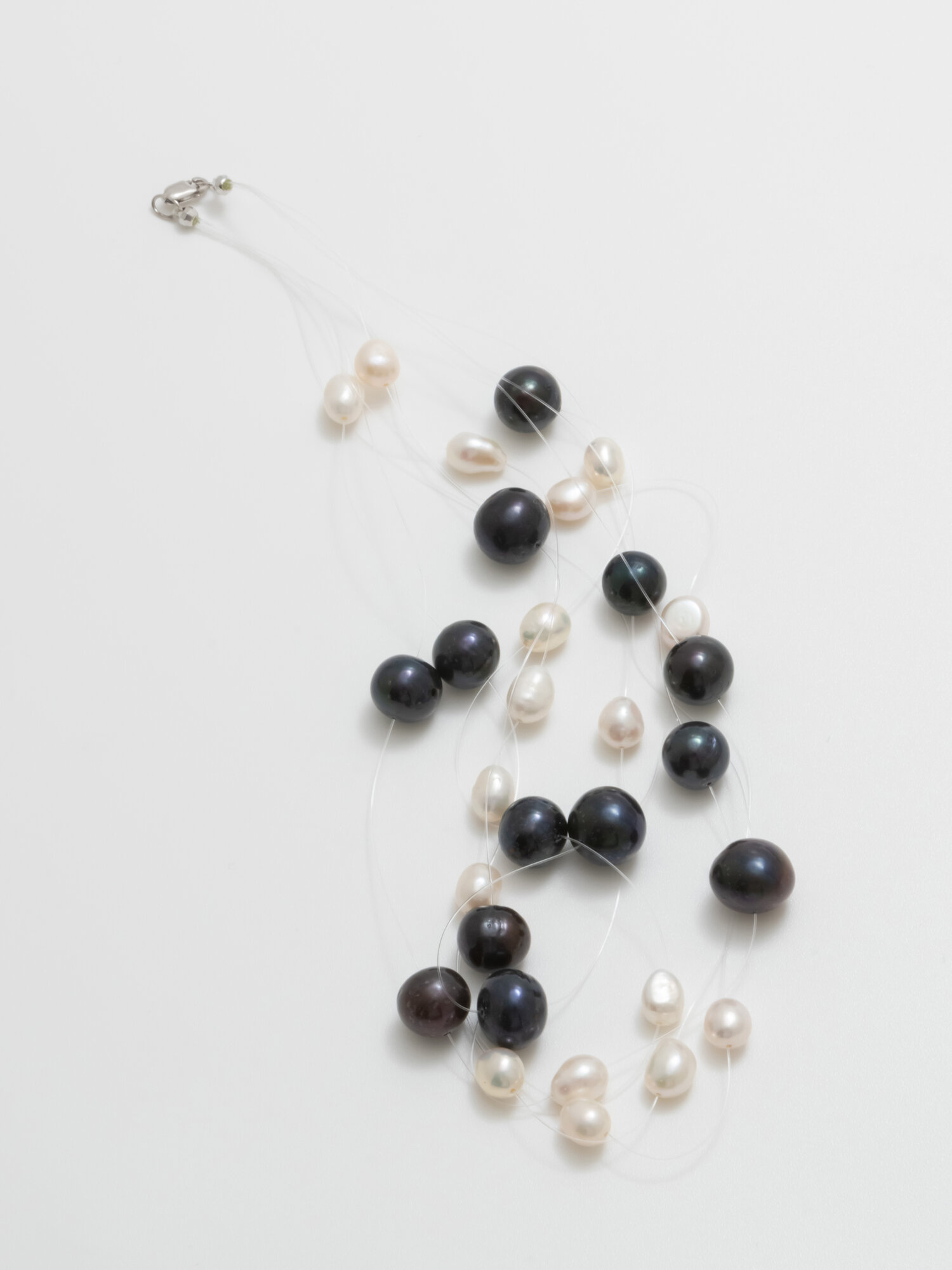 Колье, жемчуг пресноводный культивированный