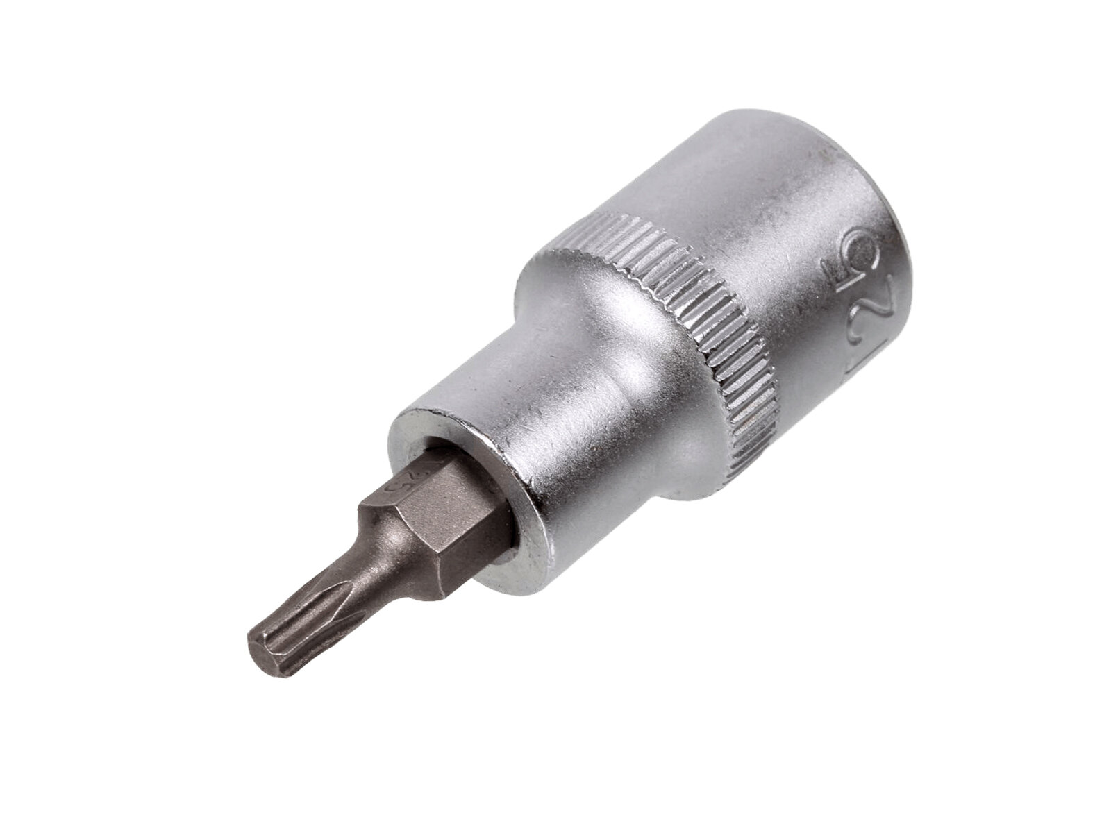 Головка торцевая АвтоDело torx 1/2 T25, хромованадиевая сталь