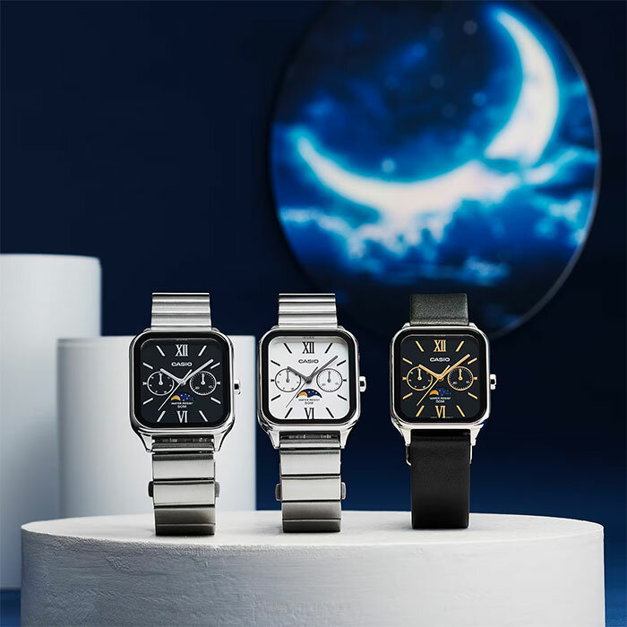 Наручные часы CASIO Collection, черный, серебряный — фото 1