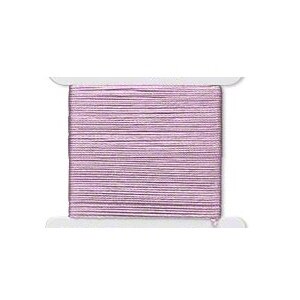 Нить шелковая, толщина FF, бледно-лиловая, моток, 14.6 метра