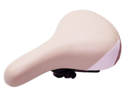 Седло велосипедное Joy Kie DS-2498 MTB 270х175 мм, 600 гр, комфорт, пружины, кремовый