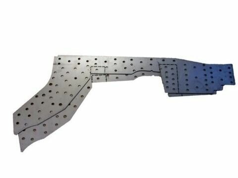 Усилители лонжеронов Нива Тревал, Шевроле Нива. Сталь 3 мм.