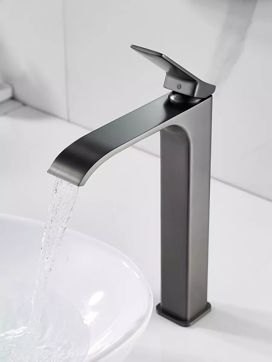 Смеситель S4011T для раковины чаши графит