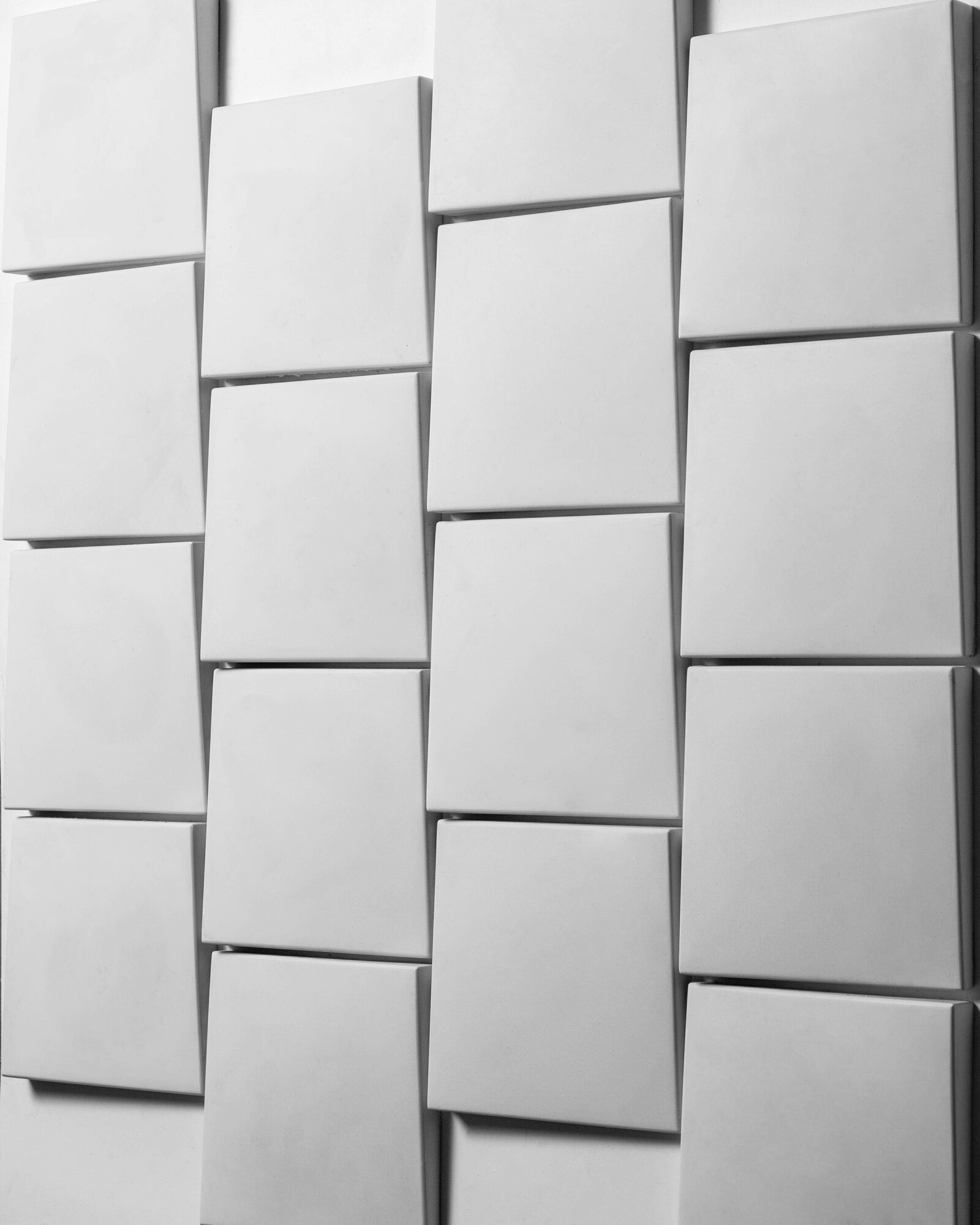 Модульная гипсовая панель инкора-декор Калос 0,31 м2 белая 15 шт 14,5х14,5см