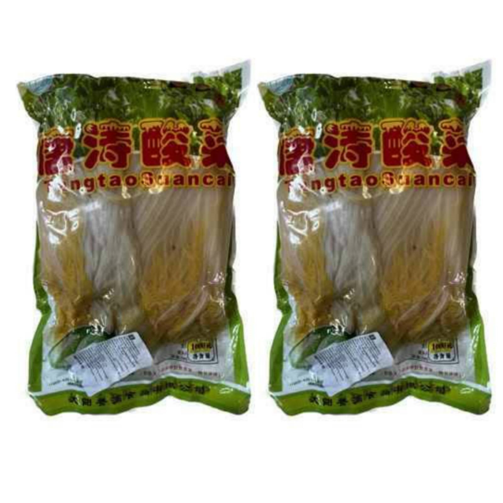 Капуста Пекинская маринованная Tangtao Suancai целая 1 кг 2 шт