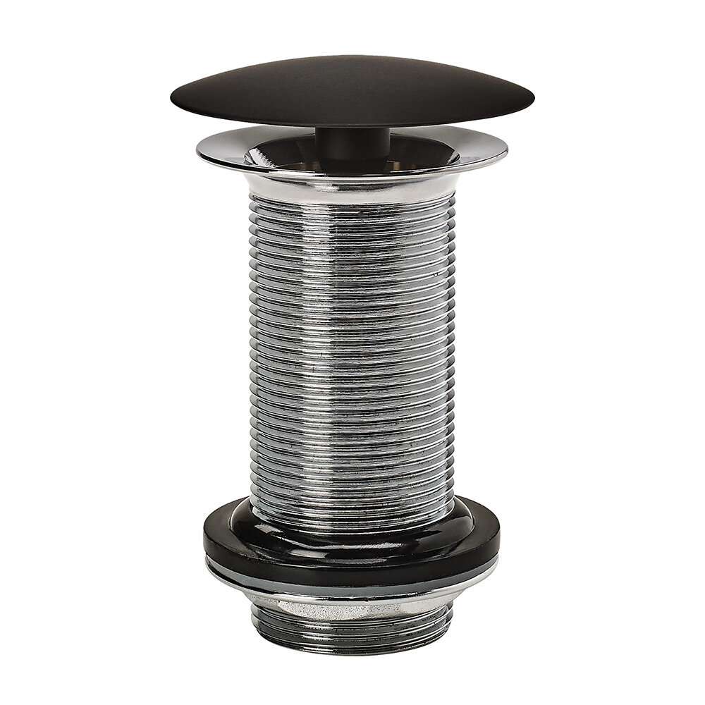 Выпуск для раковины клик-клак Wirquin 1 1/4х63 мм черный (30722856)