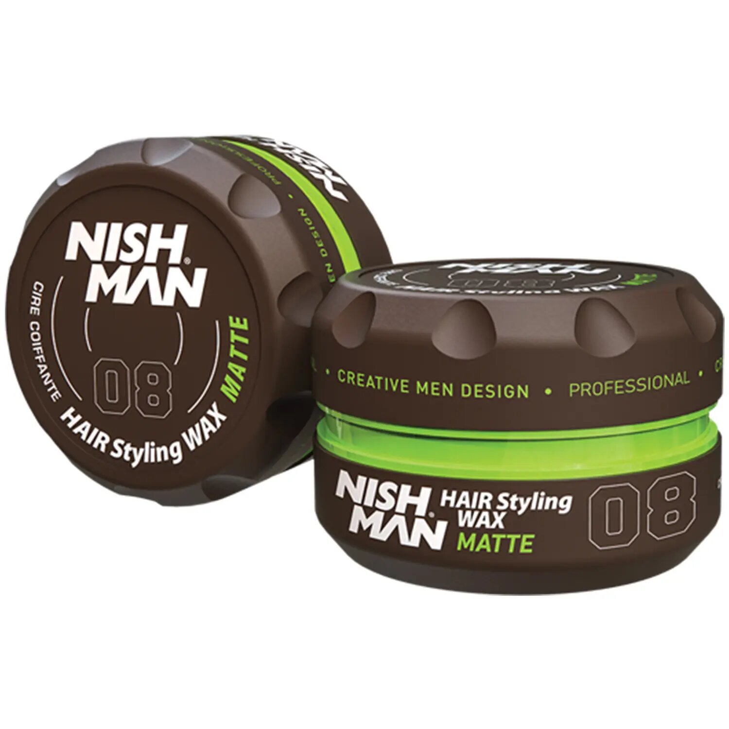 Воск для волос NISMAN HAIR STYLING MATTE LOOKING WAX 08 Аромат: черная ваниль (матовый эффект), 100 мл