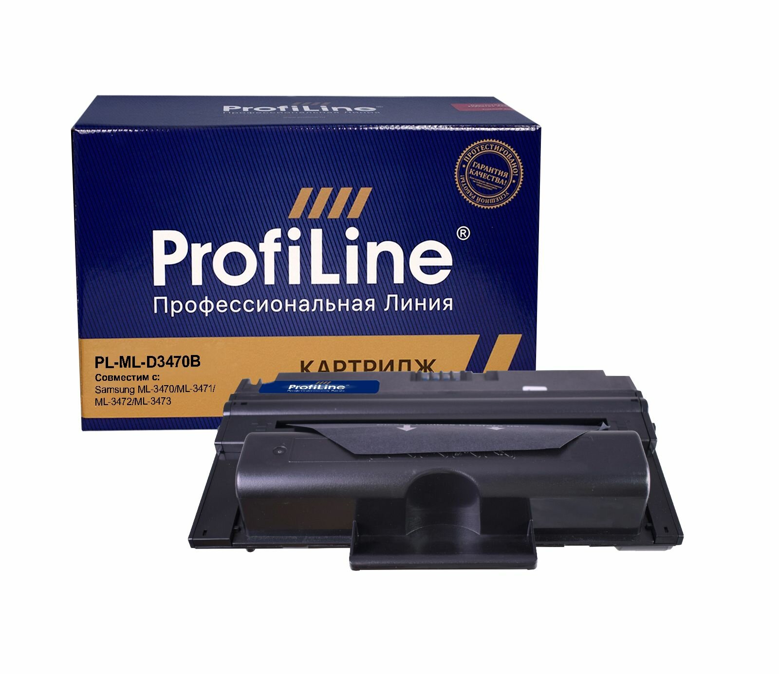 Картридж ProfiLine ML-D3470B для принтеров Samsung ML-3470/3471/3472/3473 10000 копий лазерный, совместимый
