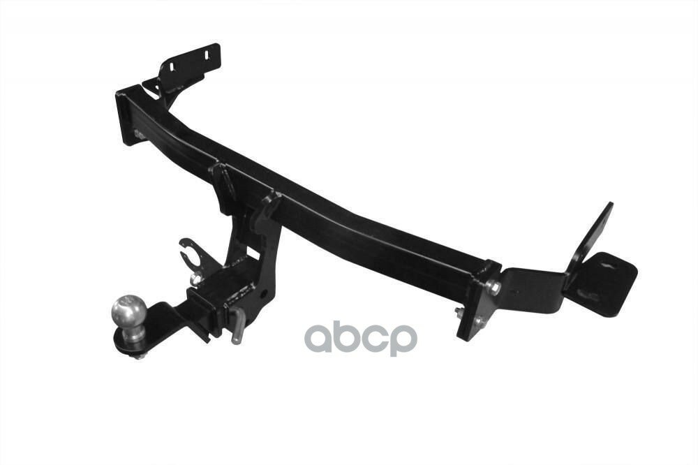 Фаркоп Kia Sorento 2012-2015, 2015-2020, Hyundai Santa Fe 2012-2018 съемное крепление шара под американский квадрат PT Group .