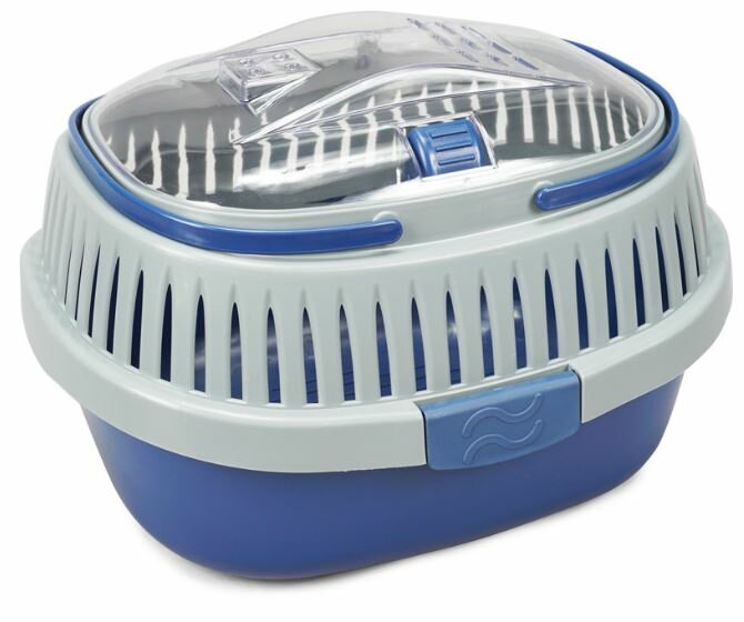 Triol Переноска пластиковая для мелких животных "Комфорт" M, 32,5*27*21см