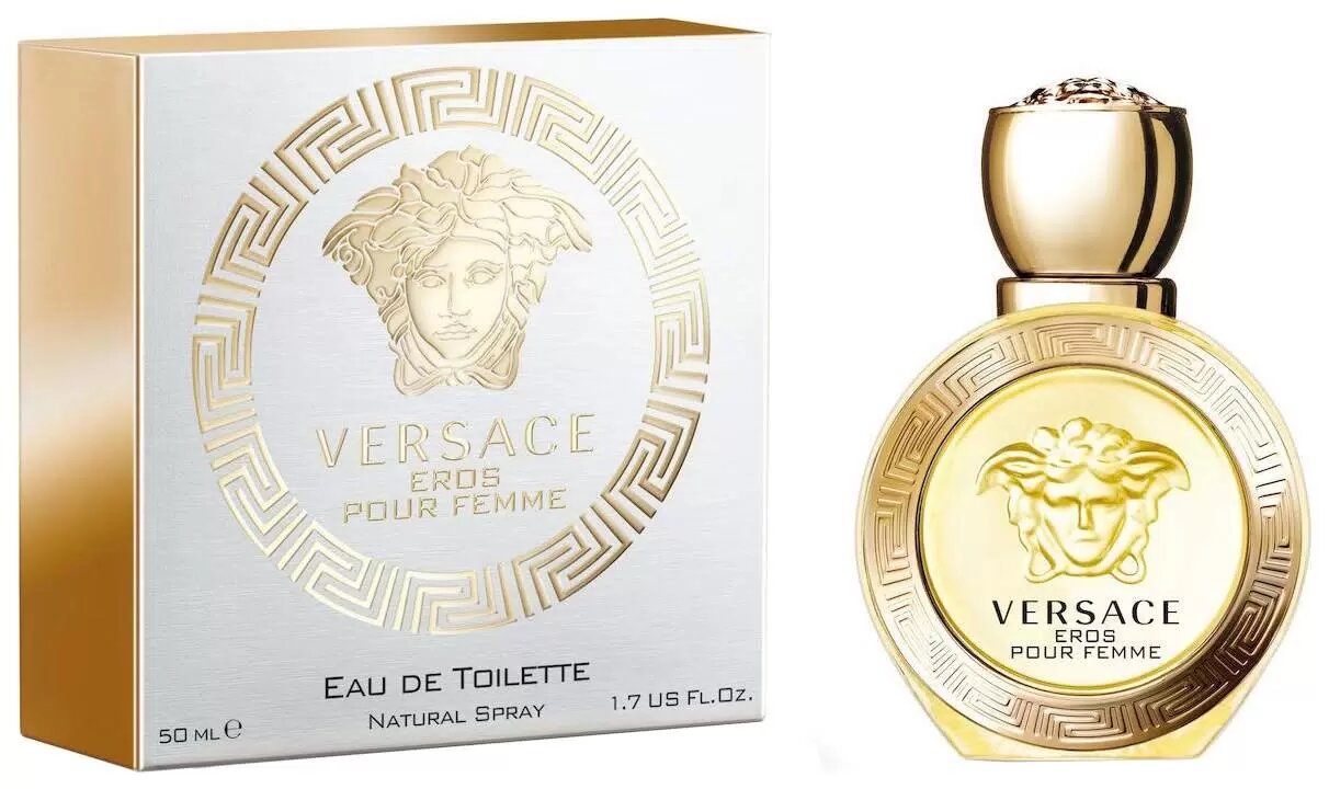 Versace Eros Pour Femme 50 мл, туалетная вода Женская