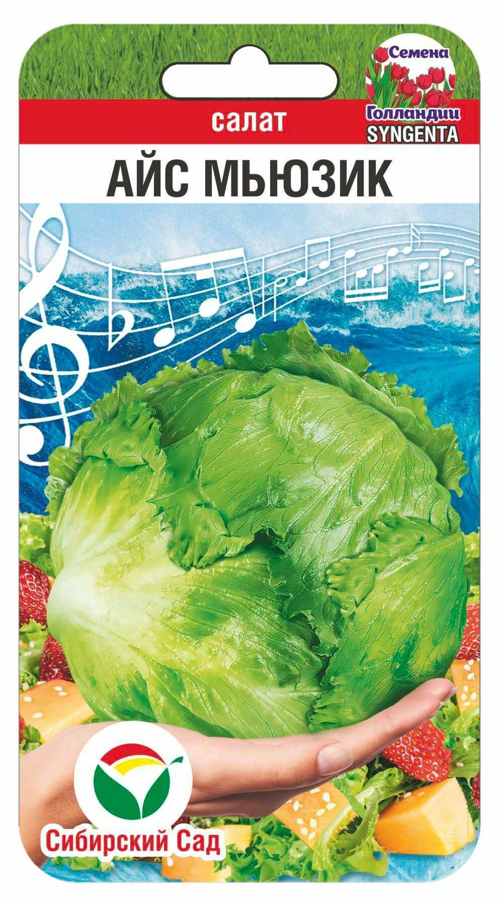 Салат кочанный Айс Мьюзик (3 упаковки), семена