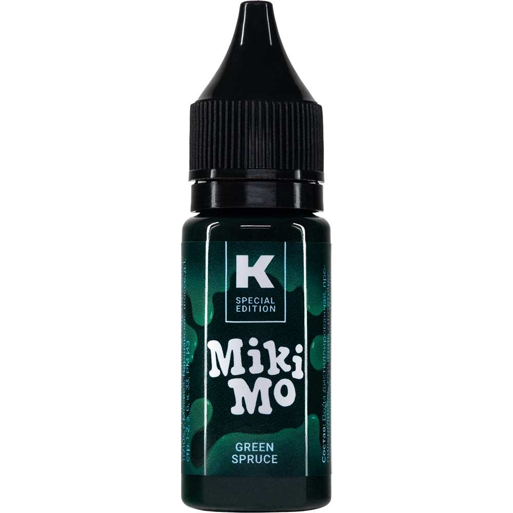 Краска Tattoo Ink - Miki Mo - Green Spruce, пигмент для тату 15 мл