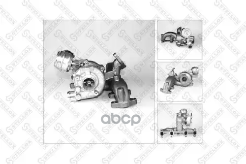 Турбокомпрессор! Audi A3, VW Golf IV 1.9TDI 02> Stellox арт. 1080303SX