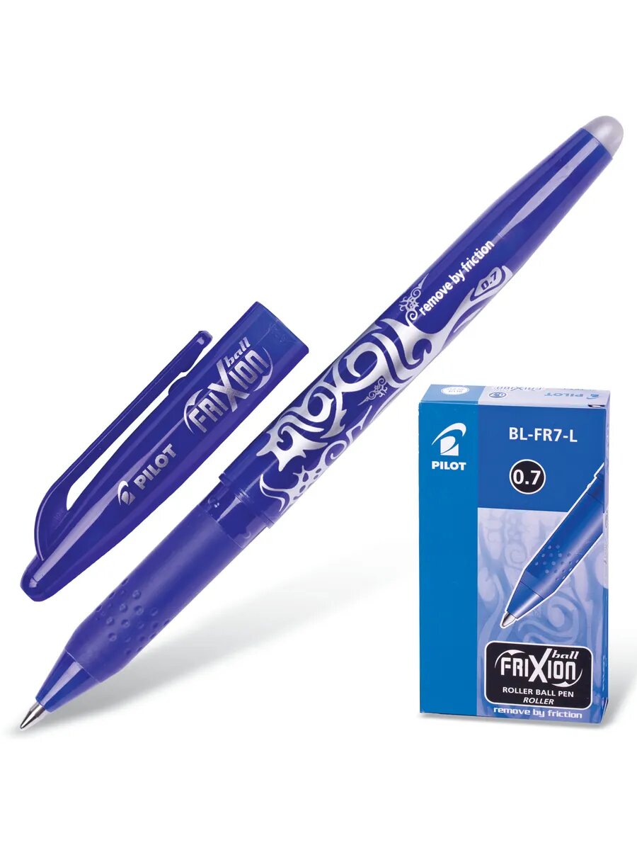 Ручка гелевая стираемая 0,35 мм, синяя