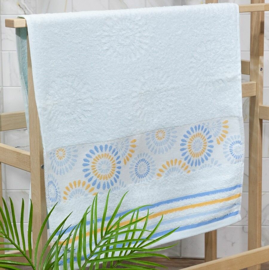 Полотенце махровое 50х90 см детское Wellness