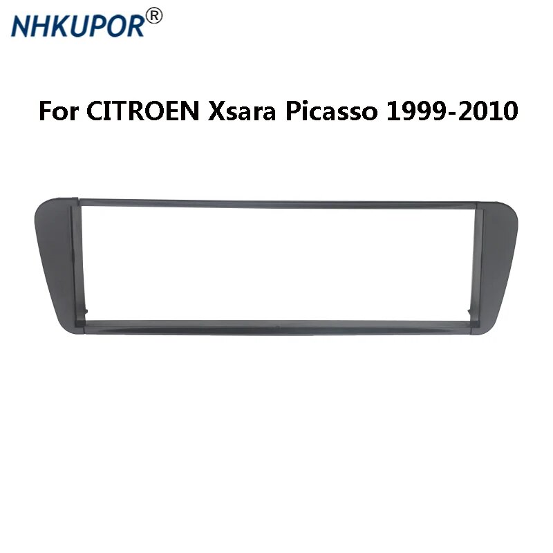 Автомобильный радиоприемник для CITROEN Xsara Picasso 1999-2010, автомобильная стереоустановка, 1 Din, рамка в комплекте, лицевая панель