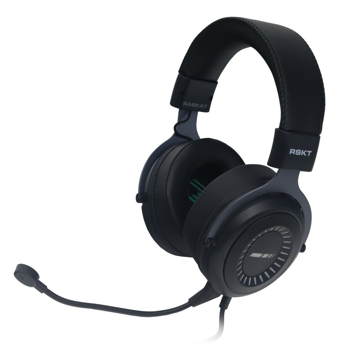 Игровая гарнитура Raskat Strike, накладные, оголовье, RGB-подсветкой, 40мм динамики
