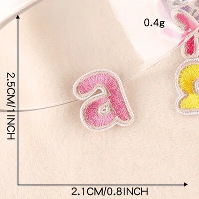 Вышитые буквы для рукоделия Story A