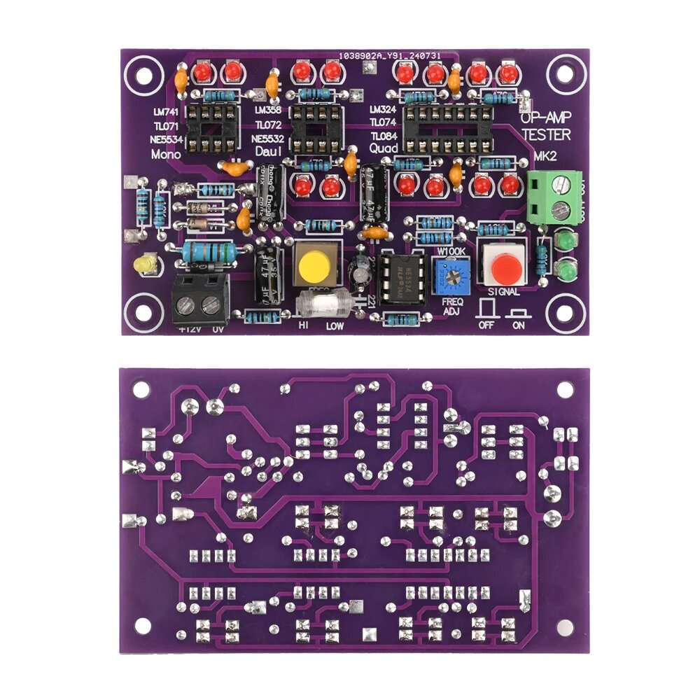 Тестовая плата операционного усилителя occkic Ordinary