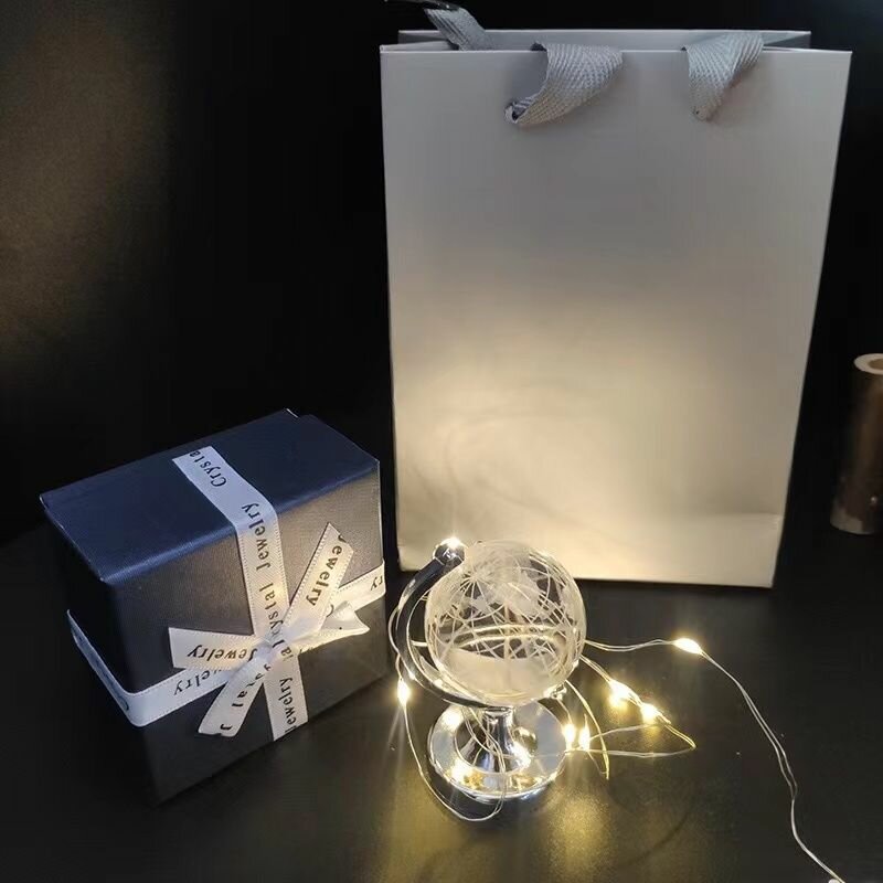 Мини-хрустальный глобус Настольные украшения - отличный подарок