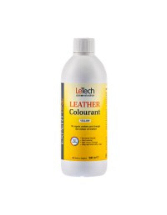 LeTech Expert Line Краска для кожи (Leather Colourant) Yellow, 500мл