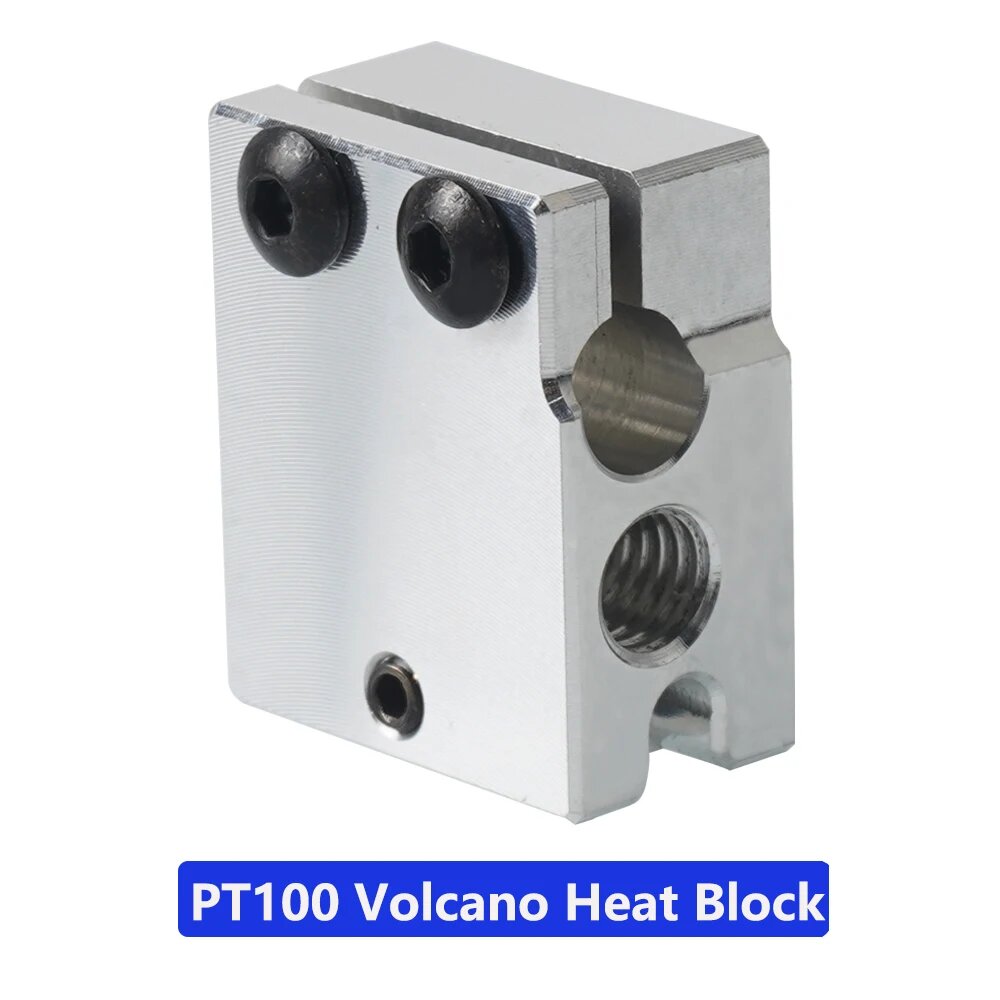 Top PT100 Volcano нагревательный блок, силиконовая Обложка для 3D принтера, Hotend VOLCANO нагревательный блок, силиконовый рукав, детали для 3D принтера