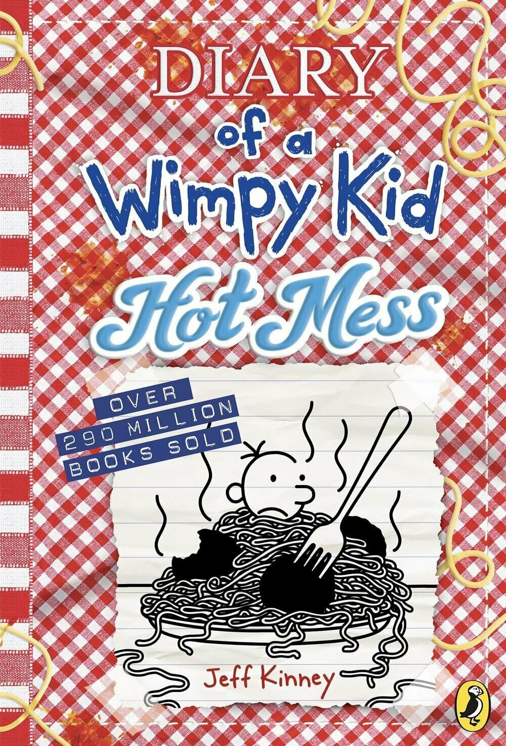 Jeff Kinney. Diary of a Wimpy Kid: Hot Mess (Jeff Kinney) Дневник слабака: полный бардак (Джефф Кинни) /Книги на английском языке