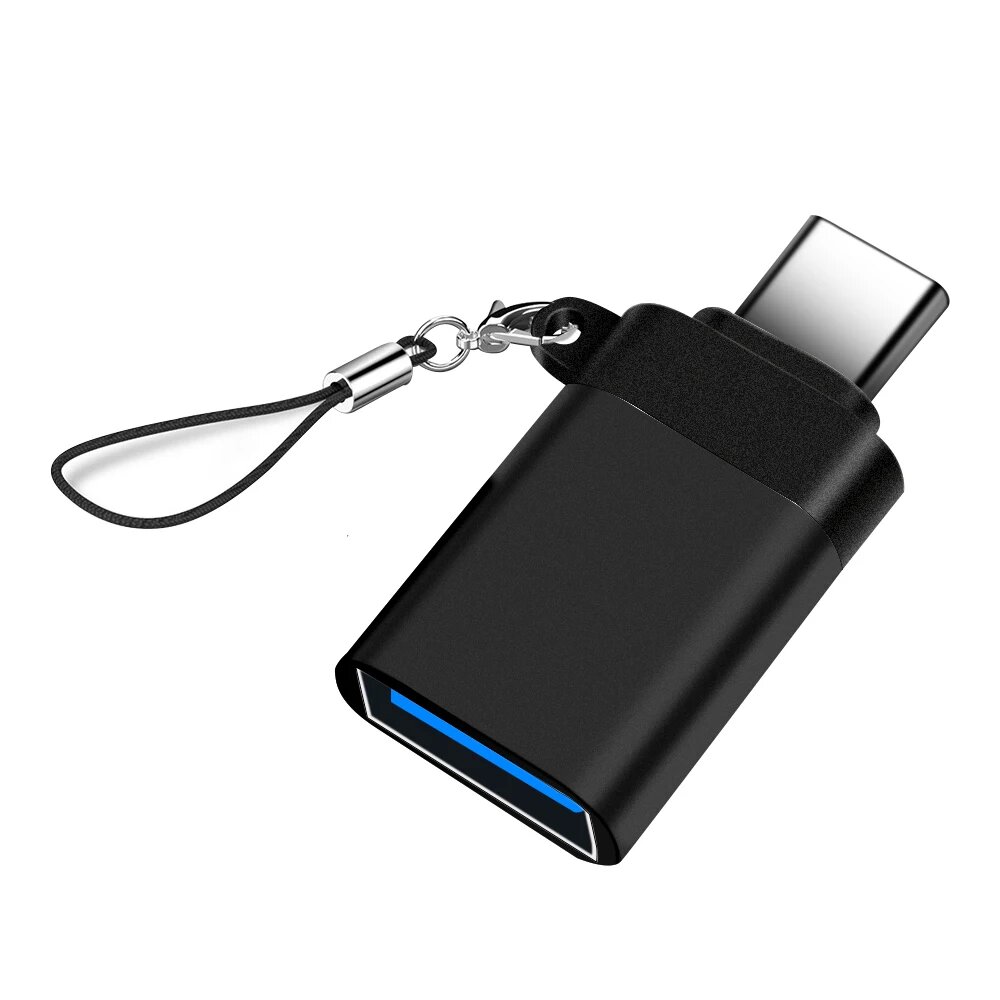 Адаптер OTG Type-C USB 3.0 черный