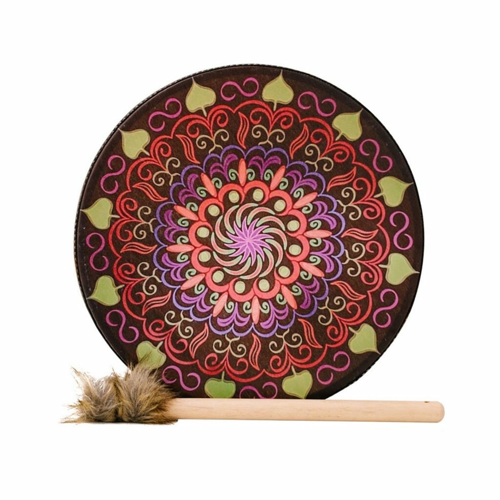 Головоломка, Чешский барабан праздничные украшения ударный инструмент с барабанными палочками-Bohemian drum