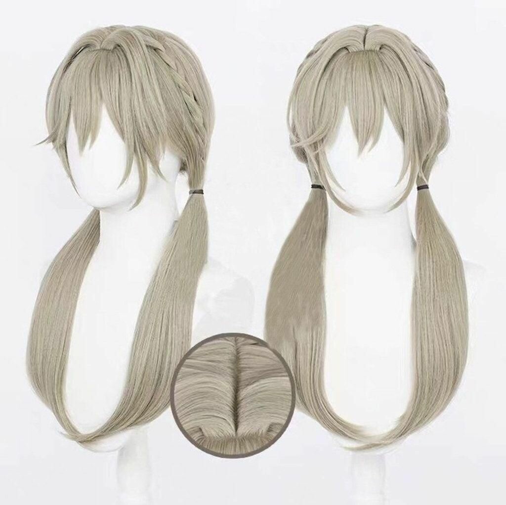 Anime Manga Game Honkai Star Rail Qingque Halloween Carnival Party Cosplay Wig мультфильм аниме косплей парик