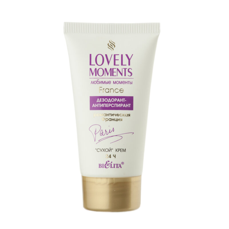 Белита дезодорант-антиперспирант романтическая франция сухой крем 24 ч