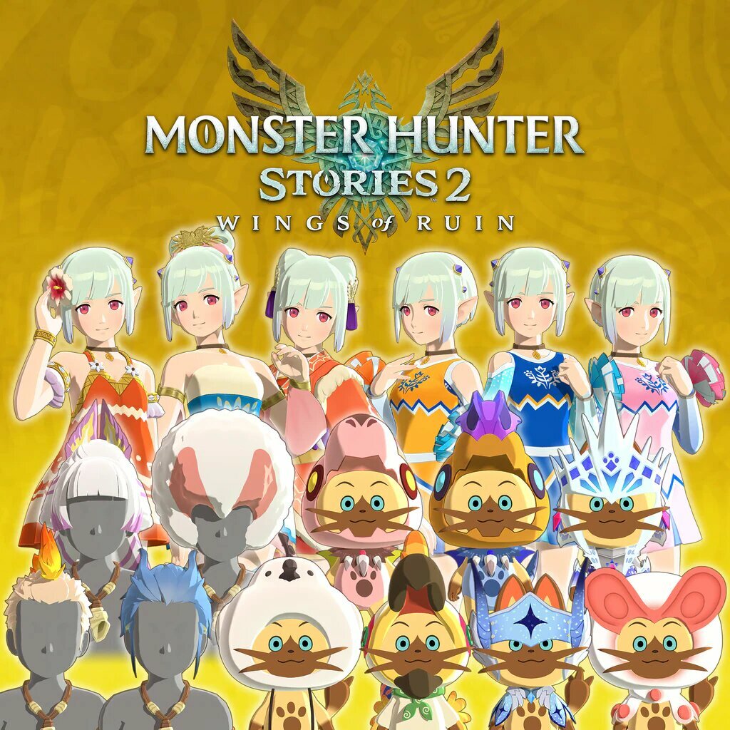 Дополнение Monster Hunter Stories 2: Wings of Ruin - All-In Extra Content Pack, цифровое издание PlayStation 4, регион Индия / код пополнения баланса