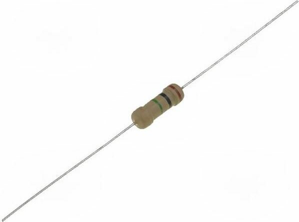 SR Passives CF1/2W-120R Резистор: углеродистый, THT, 120Ом, 0,5Вт, 5%, d3,2x9мм, осевые, 1шт