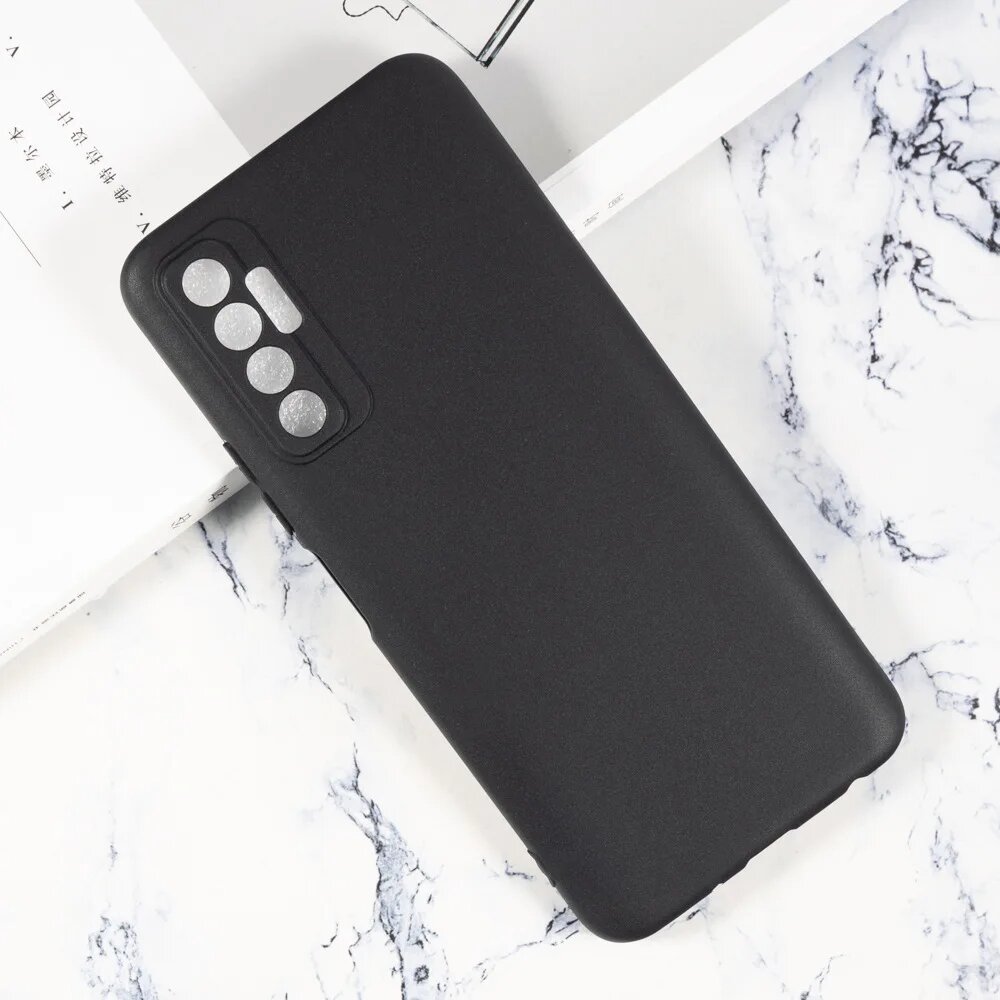 Черный силиконовый чехол для Tecno Camon 17P 6.8"