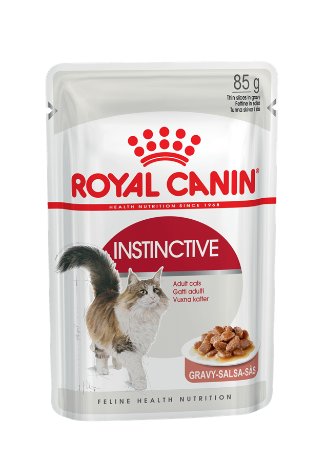 Royal Canin Влажный корм Инстинктив для кошек кусочки в соусе, 0.085 кг