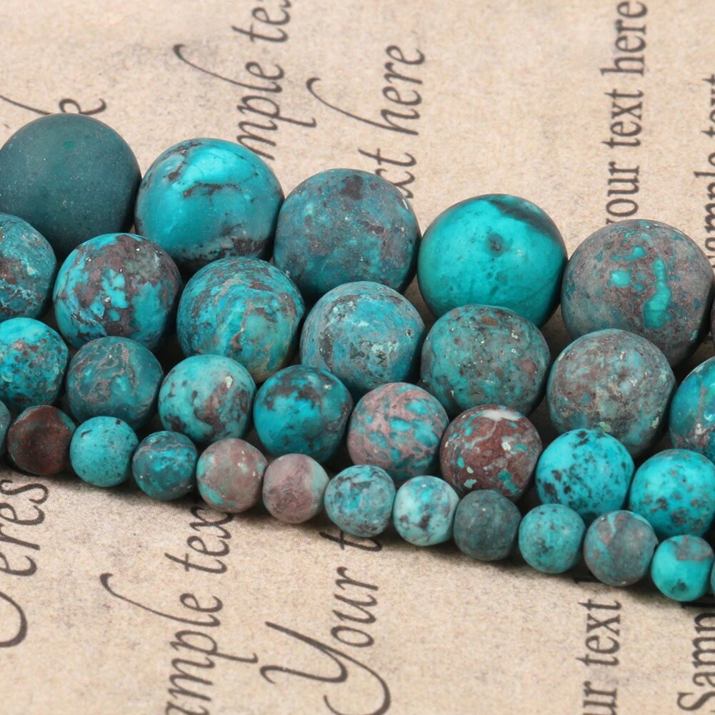 Бусины лабрадорит, тигровый глаз, яшма, авантюрин 8 мм, America turquoise 1