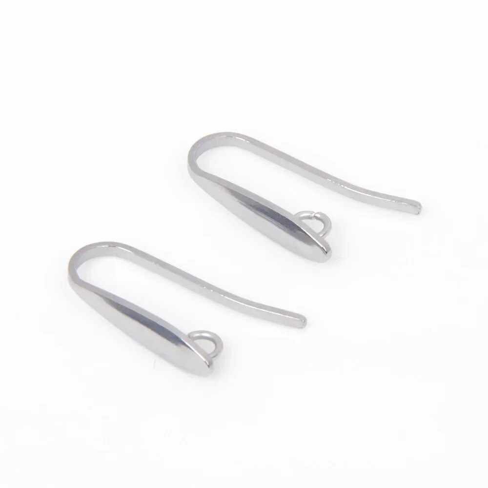 Крючки для сережек, нержавеющая сталь 316, золото, набор из 20 штук EG-022-Steel