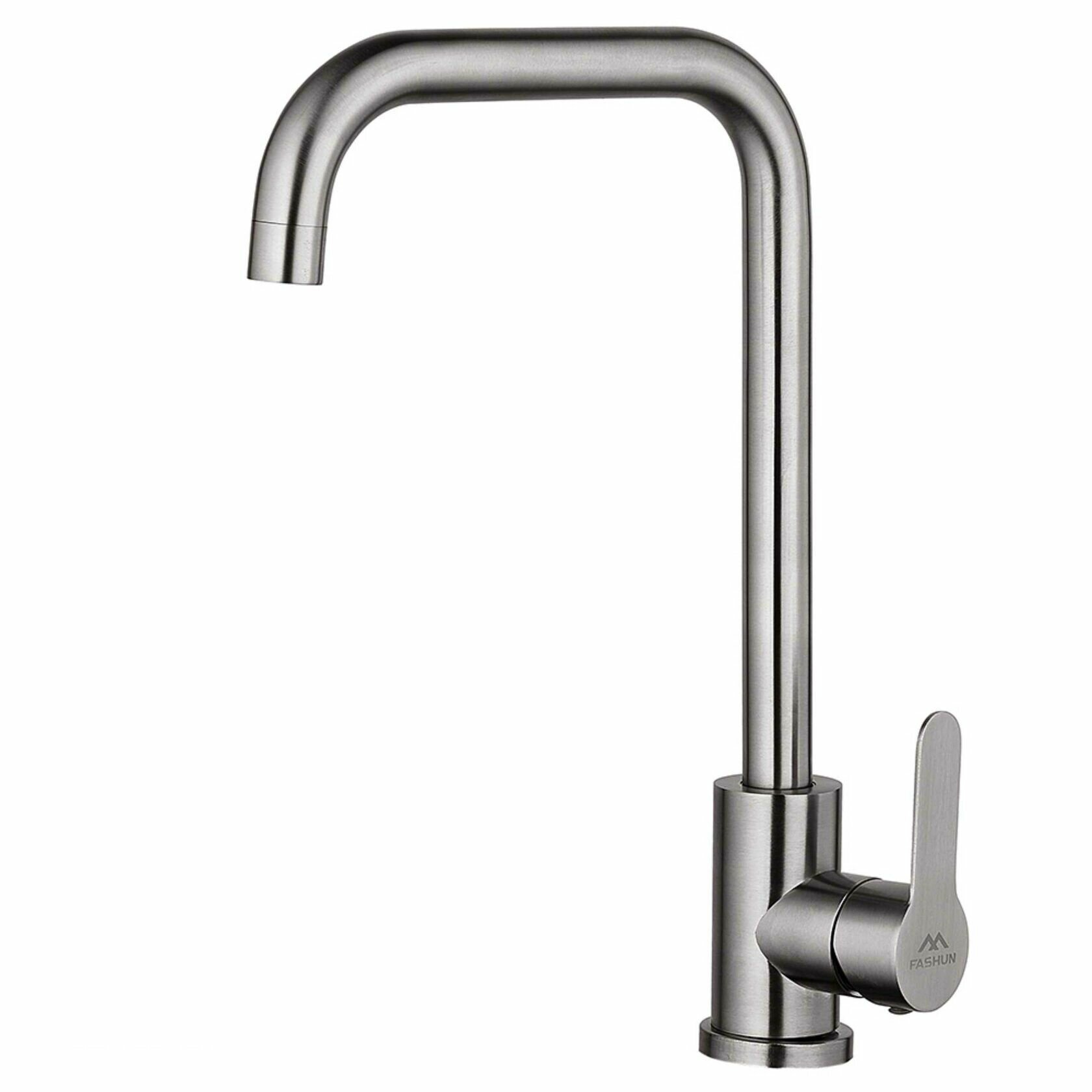 Смеситель для кухни, сатин, сталь