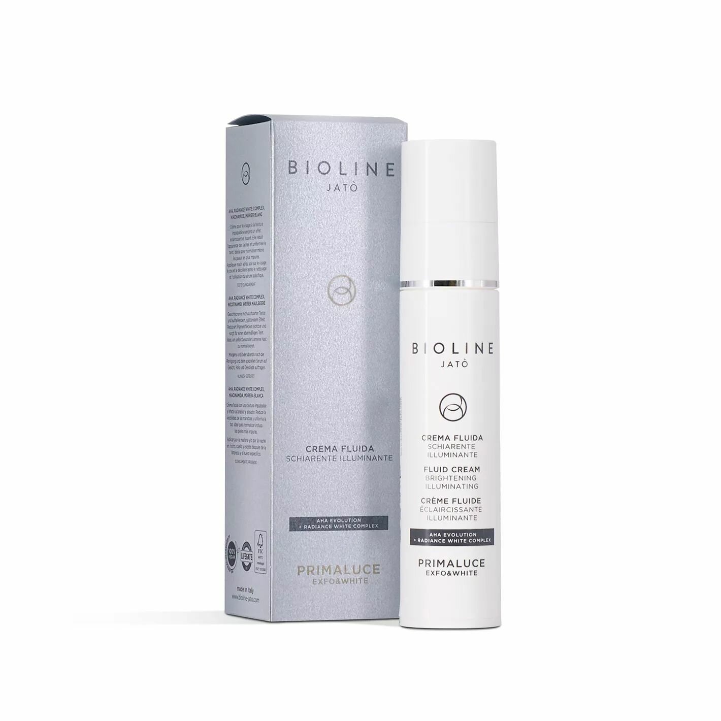 Bioline JaTo Осветляющий и придающий сияние крем-флюид Fluid Cream Brightening Illuminating 50 мл