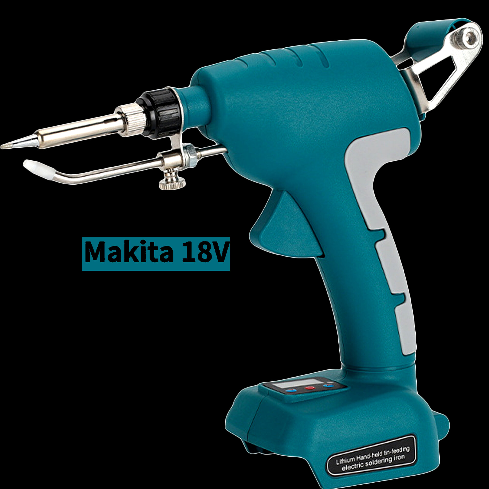 Mt-nt, подходит для комплекта беспроводных паяльников Makita Makita 18v LXT battery, светодиодной цифровой сварочной горелки мощностью 75 Вт (без батареи)