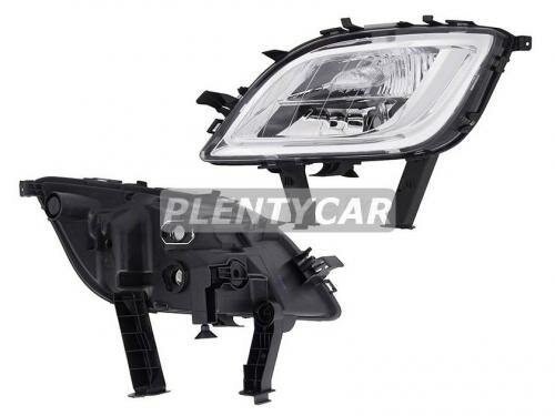 Туманка opel astra j 10- хром Depo 4422026LUE1 Opel: 1226096