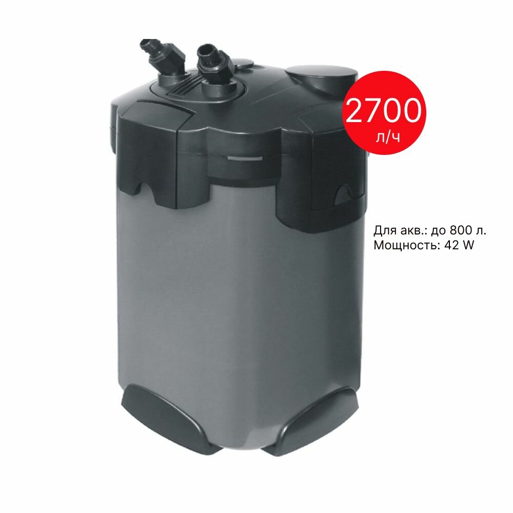 Фильтр внешний ATMAN UF-2400 с УФ лампой для аквариумов до 800 литров, 2700 л/ч, 42W